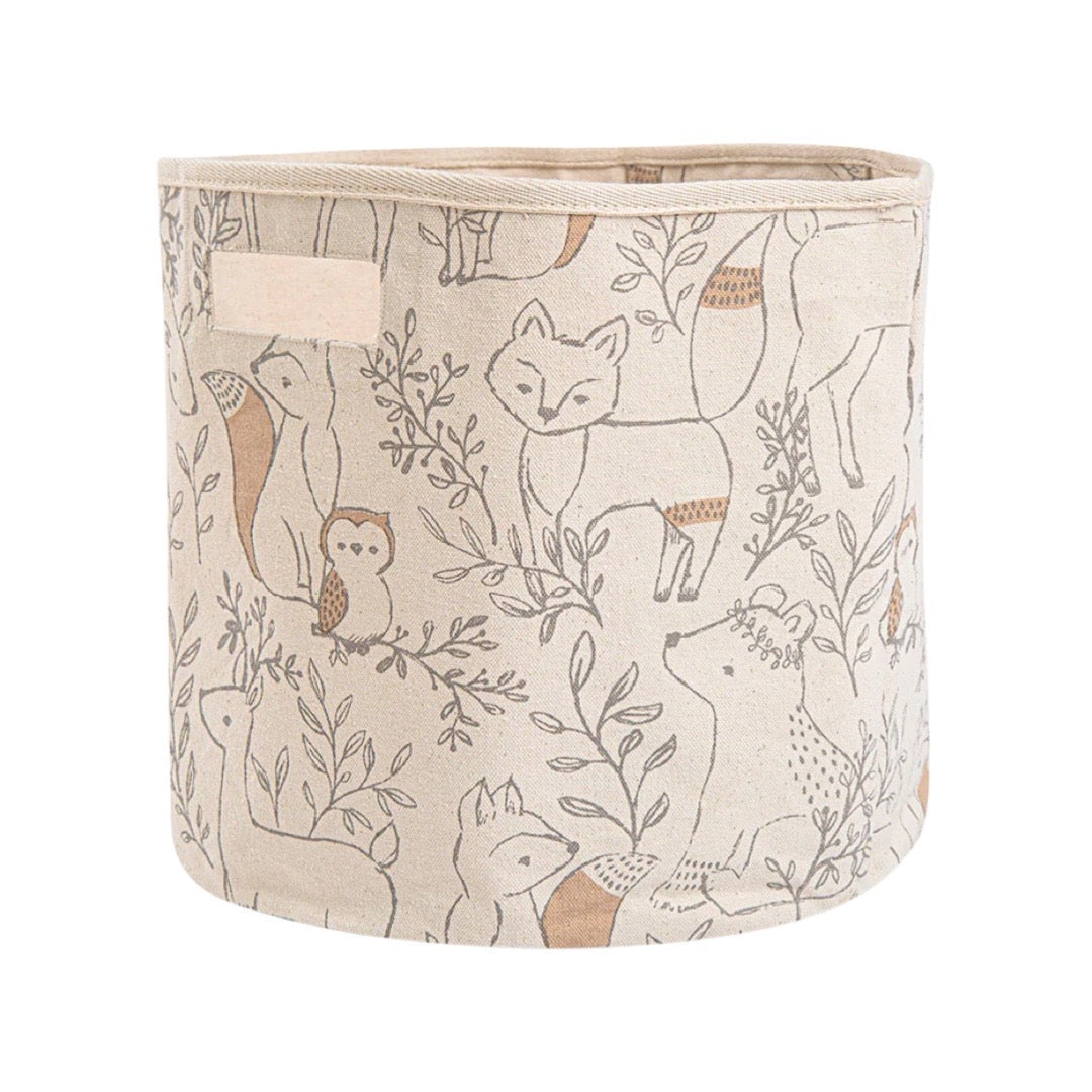 Ezra Woodland Storage Bin – Bon Bon Shoppe